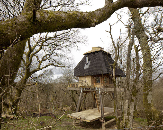 A Tiny Stilted Hut In The Woods By Nozomi Nakabayashi - IGNANT