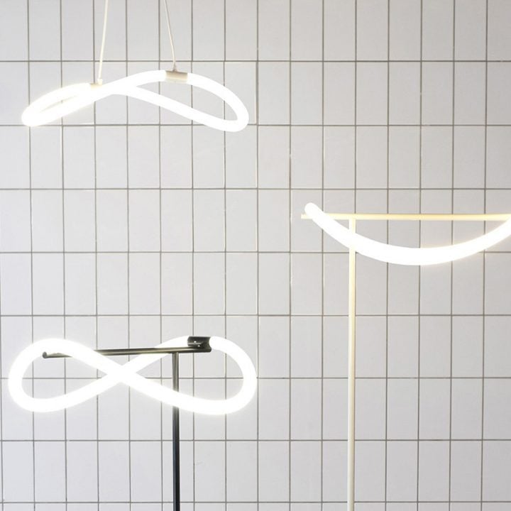 Looped LED Lamps By Studio Truly Truly - IGNANT