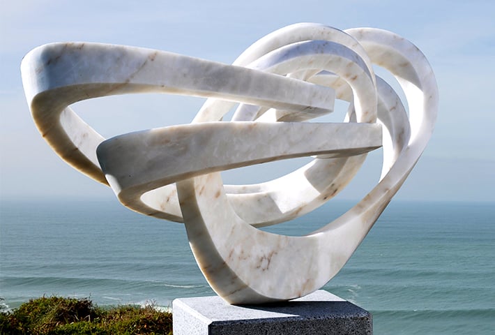 Weightless Marble Sculptures By Georg Scheele - IGNANT