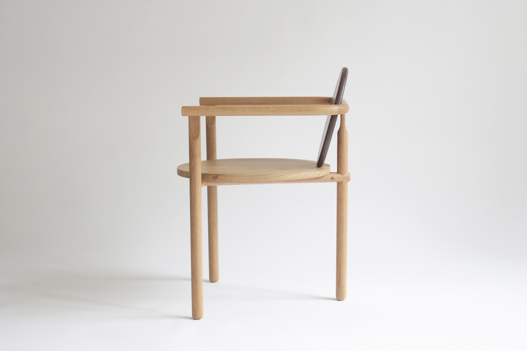 A Three-Legged Wooden Chair By Milk Design - IGNANT