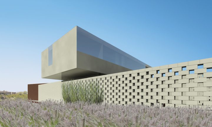 A Cuboid Home Reflecting The Desert - IGNANT
