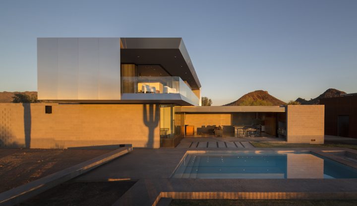 A Cuboid Home Reflecting The Desert - IGNANT