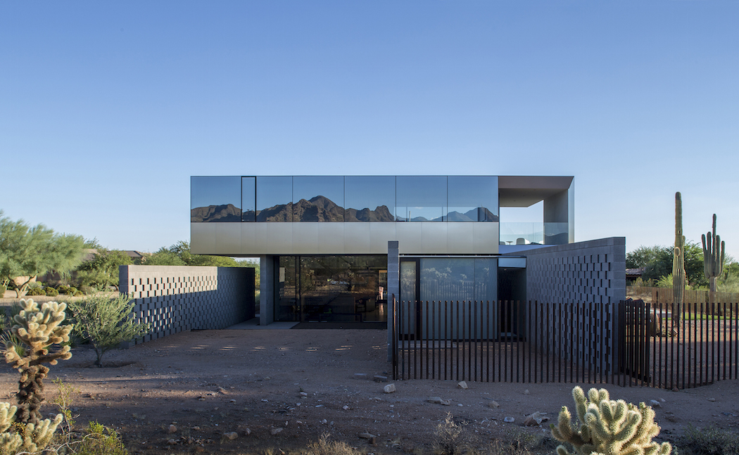 A Cuboid Home Reflecting The Desert - IGNANT