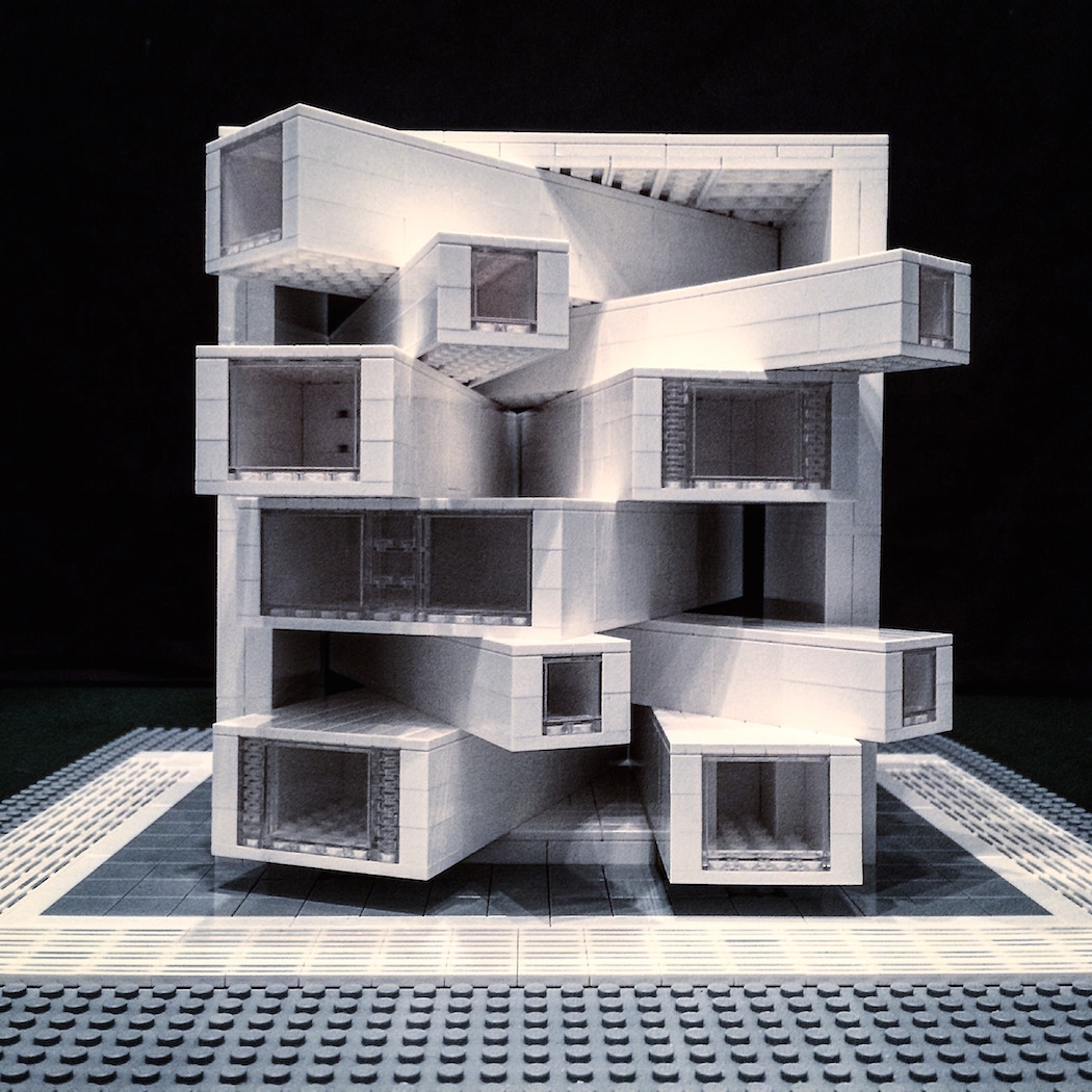 Brutalist Buildings Made From Lego Bricks | iGNANT.com