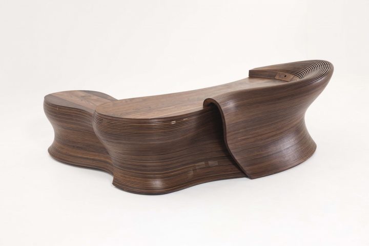 Curvaceous Seating Crafted From Warped Wood - IGNANT