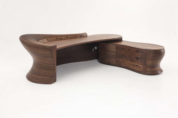 Curvaceous Seating Crafted From Warped Wood - IGNANT