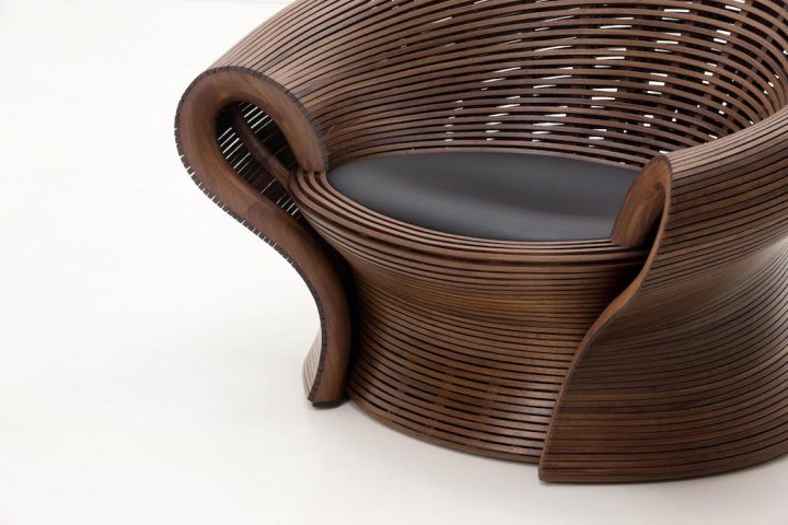 Curvaceous Seating Crafted From Warped Wood - IGNANT