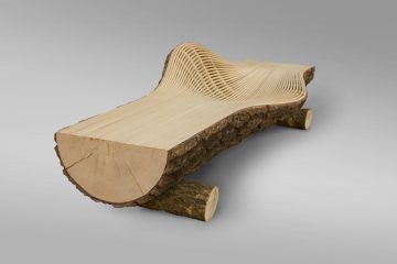 Curvaceous Seating Crafted From Warped Wood - IGNANT