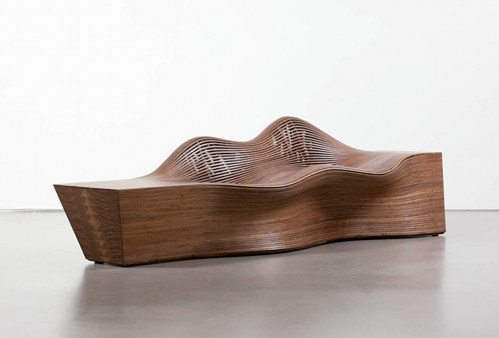 Curvaceous Seating Crafted From Warped Wood - IGNANT