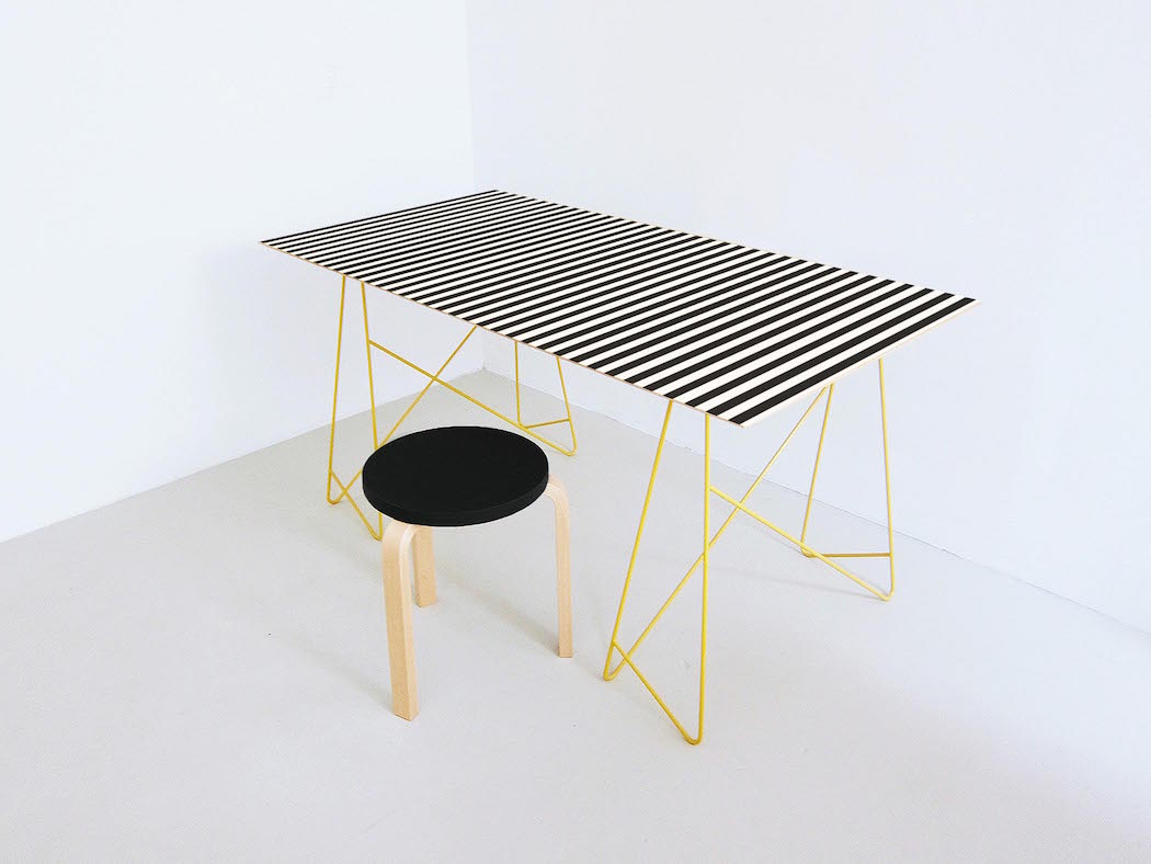Vibrant Steel Wire Framed Tables By Bordbord - IGNANT