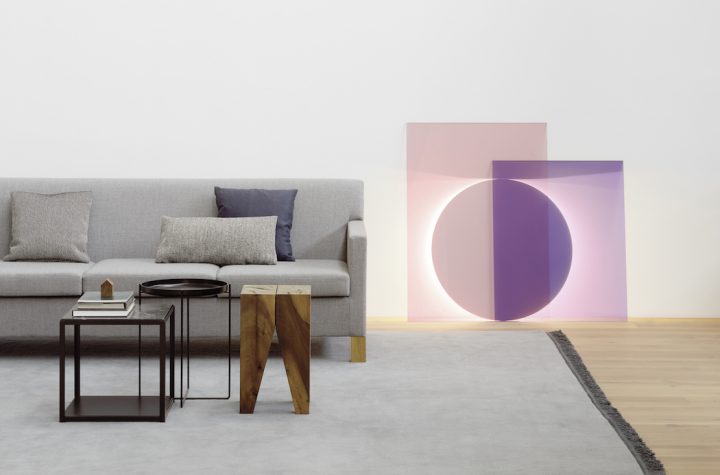 A Layered, Colorful Floor Lamp - IGNANT