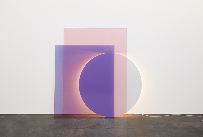 A Layered, Colorful Floor Lamp - IGNANT