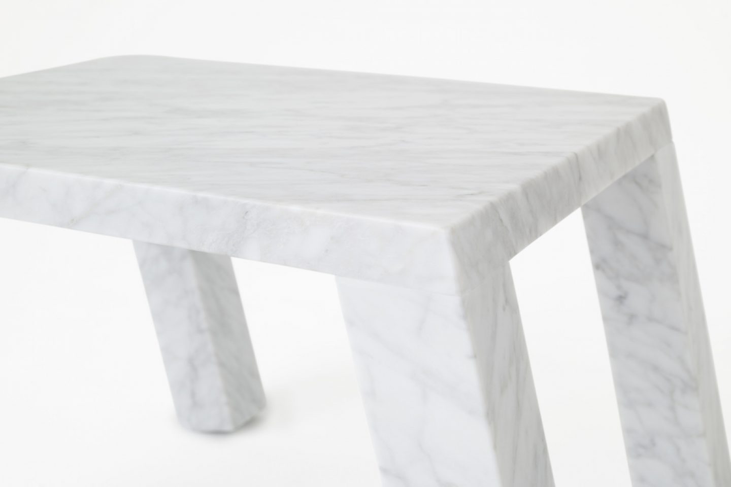Tilted Marble Tables By Nendo - IGNANT