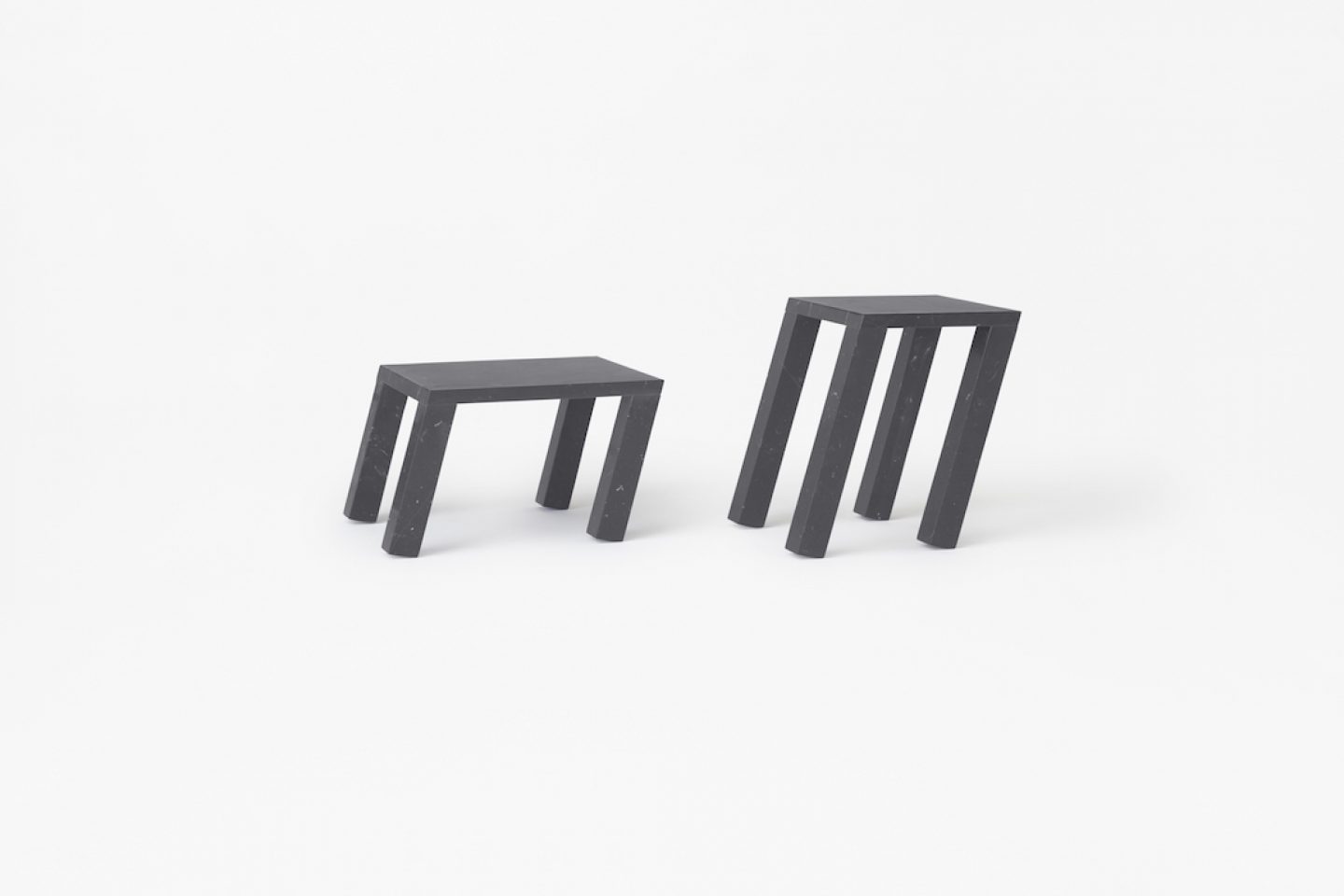 Tilted Marble Tables By Nendo - IGNANT