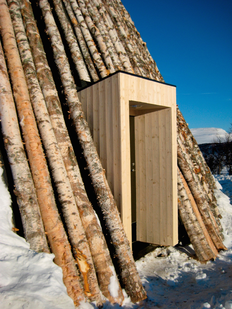 A Birch-Clad Restaurant Inspired By The Sami Hut - IGNANT