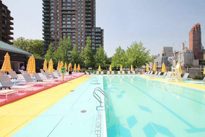 A Rainbow Pool Brightens Up Summer In NYC - IGNANT