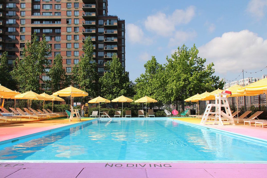 A Rainbow Pool Brightens Up Summer In NYC | iGNANT.com