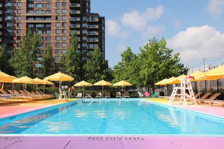 A Rainbow Pool Brightens Up Summer In NYC - IGNANT
