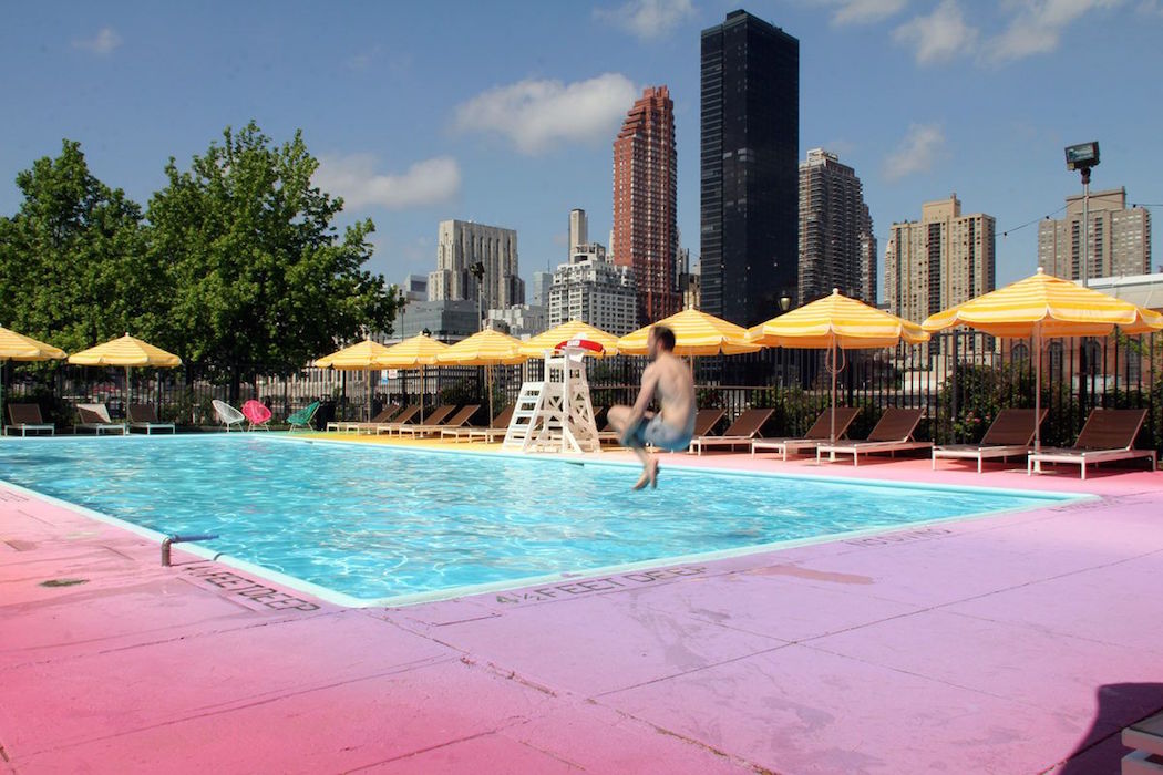 A Rainbow Pool Brightens Up Summer In NYC | iGNANT.com
