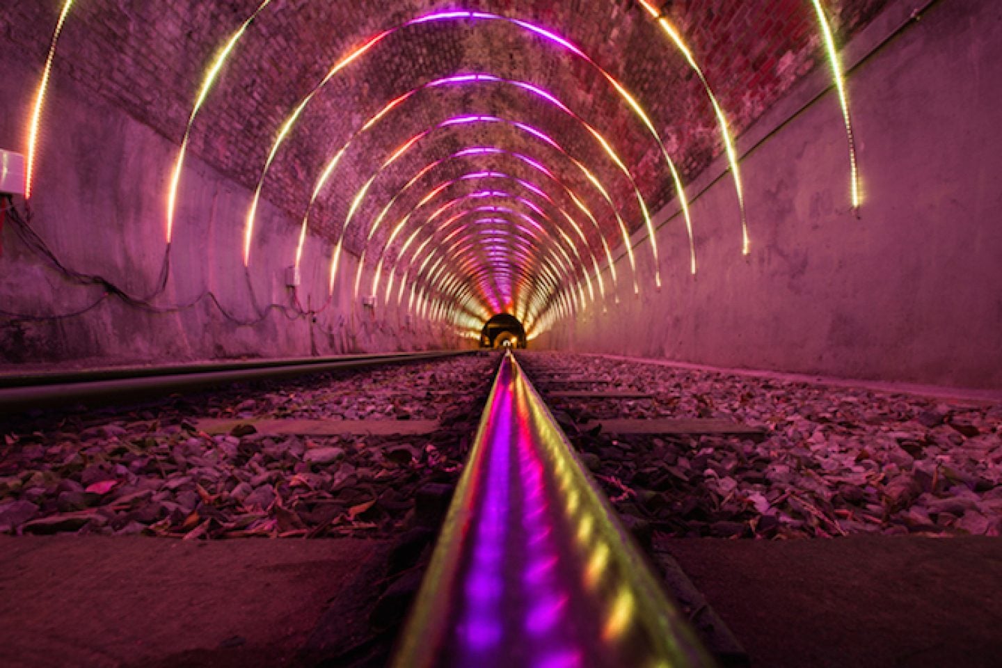 Angus Muir Illuminates A Cable Car Tunnel - IGNANT