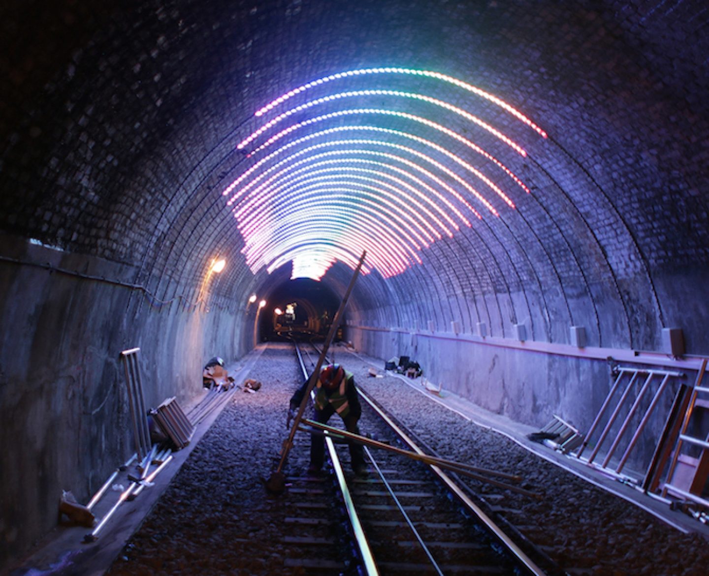 Angus Muir Illuminates A Cable Car Tunnel - IGNANT