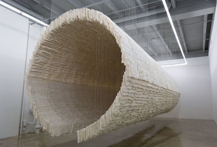 A Tunnel Made Of 8,000 Rice Paper Sheets - IGNANT