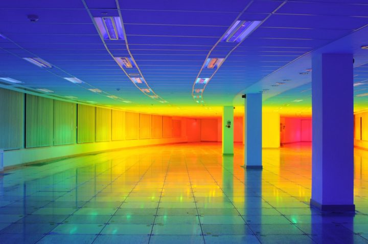 An Immersive Rainbow Light Installation - IGNANT