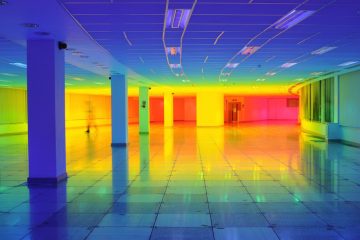 An Immersive Rainbow Light Installation - IGNANT