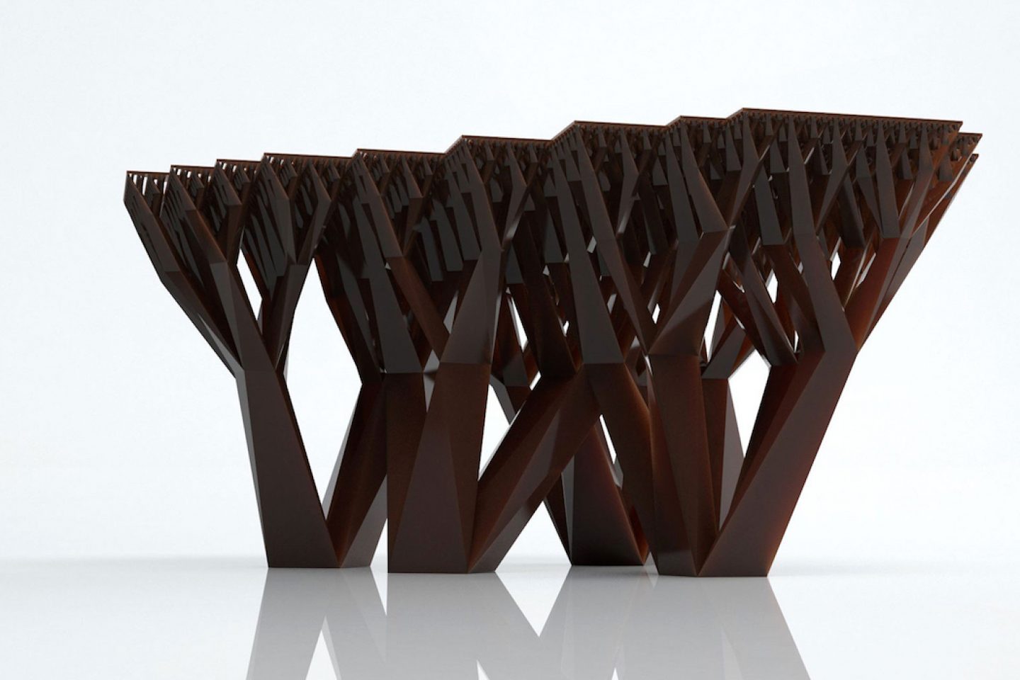 A Tree-Shaped Table By Wertel Oberfell - IGNANT