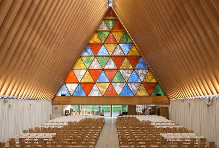 The Cardboard Cathedral By Shigeru Ban - IGNANT
