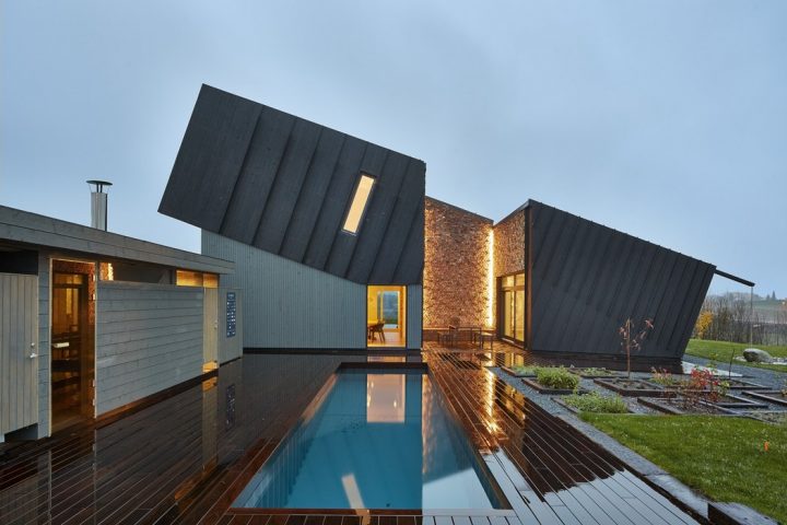 Snøhetta Designs A House With Solar Panels - IGNANT