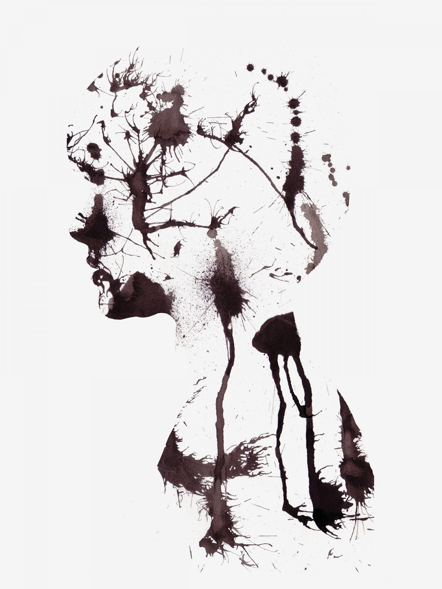 Double Exposure Portraits By Andreas Lie - IGNANT