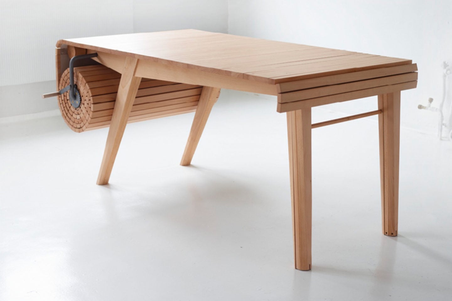 Heatherwick Studio’s Friction Table Adapts To Different Spaces - IGNANT