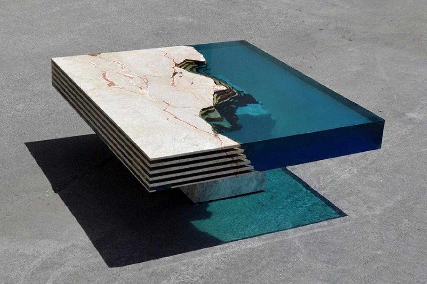 The Beauty Of The Caribbean Sea Captured In A Table - IGNANT