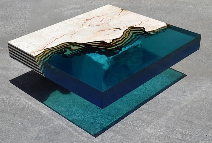 The Beauty Of The Caribbean Sea Captured In A Table - IGNANT