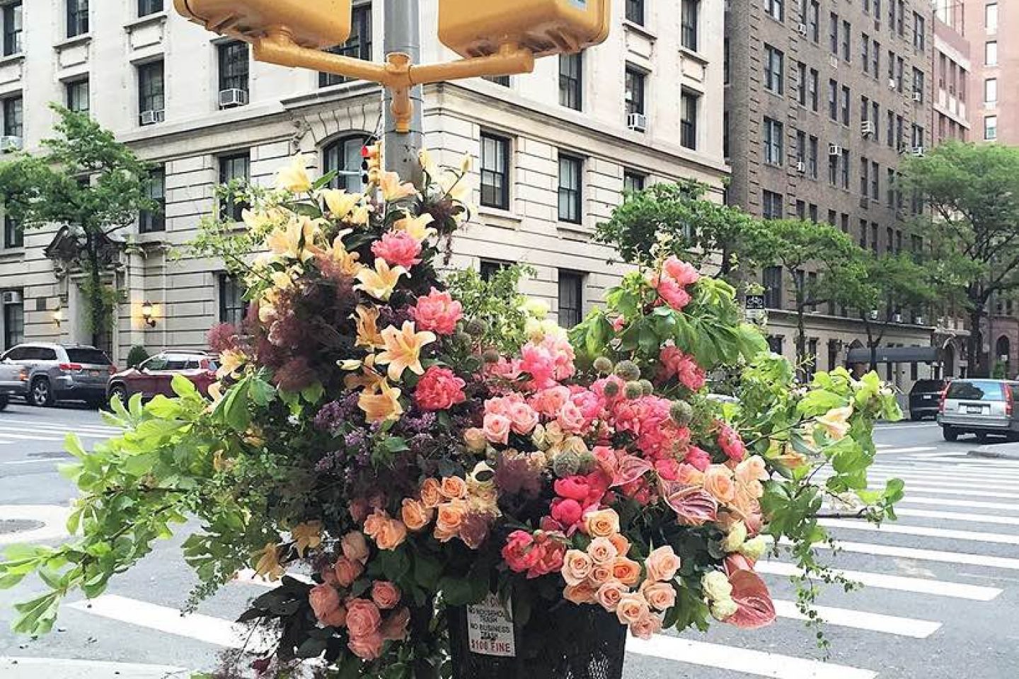 Lewis Miller Brightens Up New York With Bouquets In Bins - IGNANT