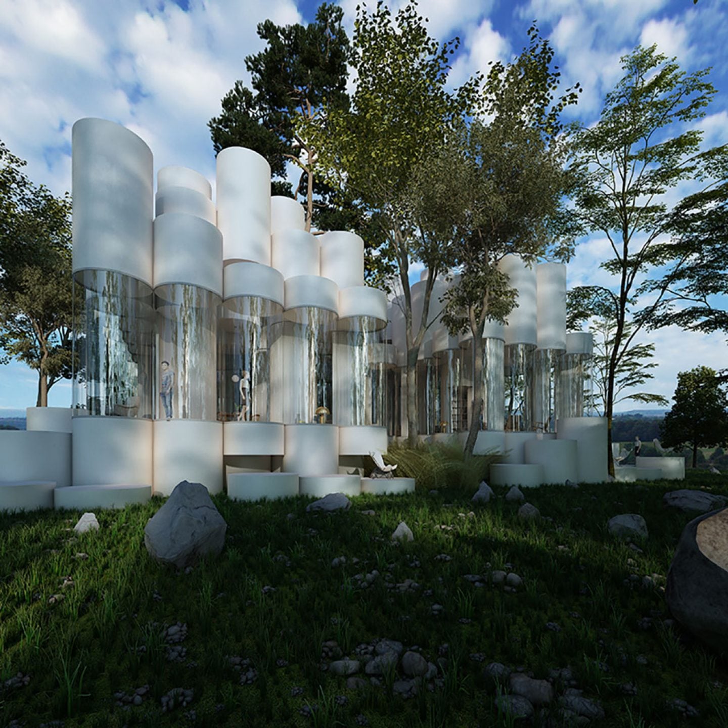 The Cylinder House By Town And Concrete - IGNANT