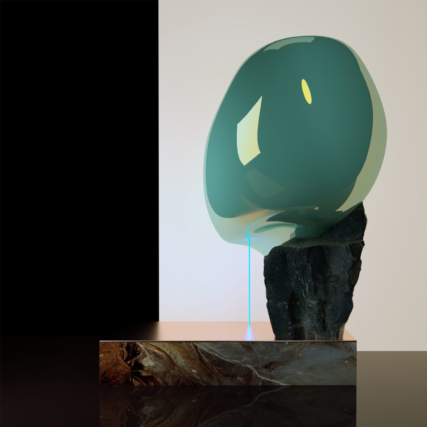 Digital Renderings Inspired By Mono-ha Sculptures - IGNANT