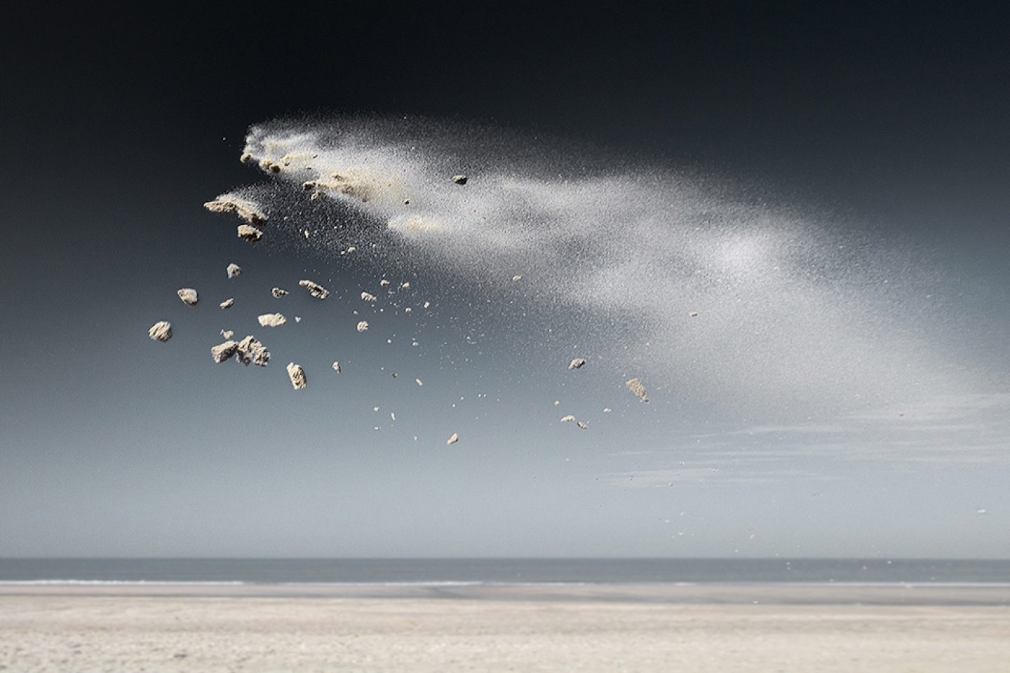 Claire Droppert Captures Fantastical Creatures In Clouds Of Sand - IGNANT