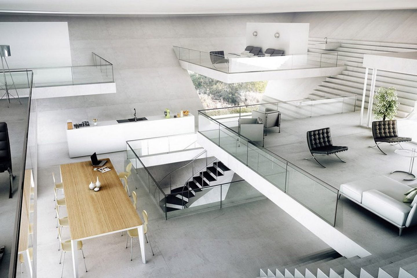 Inverted Solo House Pyramid By TNA Architects - IGNANT