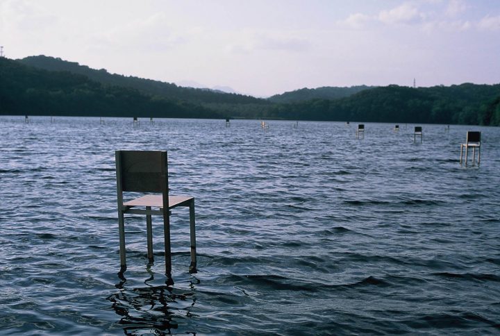 Hidemi Nishida Drapes Fragile Chairs On A Japanese Lake - IGNANT