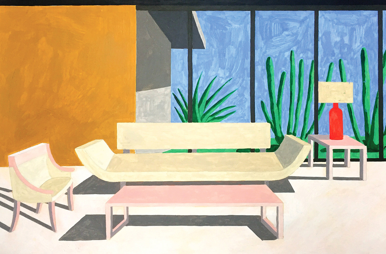 Modernist Homes Illustrated By Ana Popescu - IGNANT