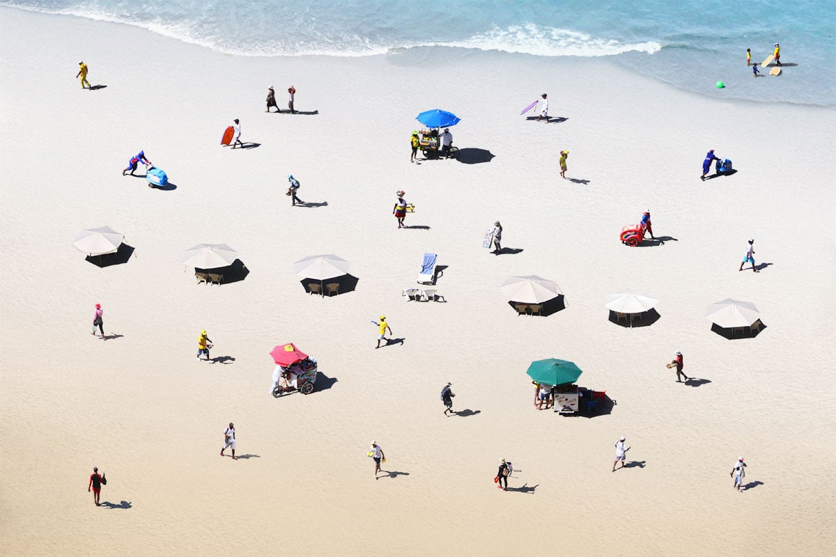 Felipe Bedoya Depicts Beach Vendors In Cartagena - IGNANT