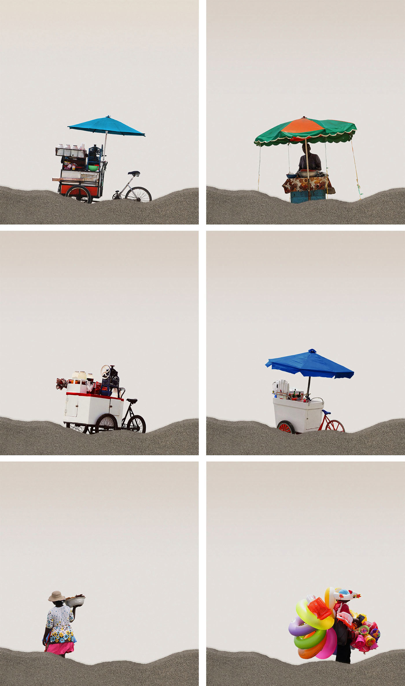 Felipe Bedoya Depicts Beach Vendors In Cartagena - IGNANT