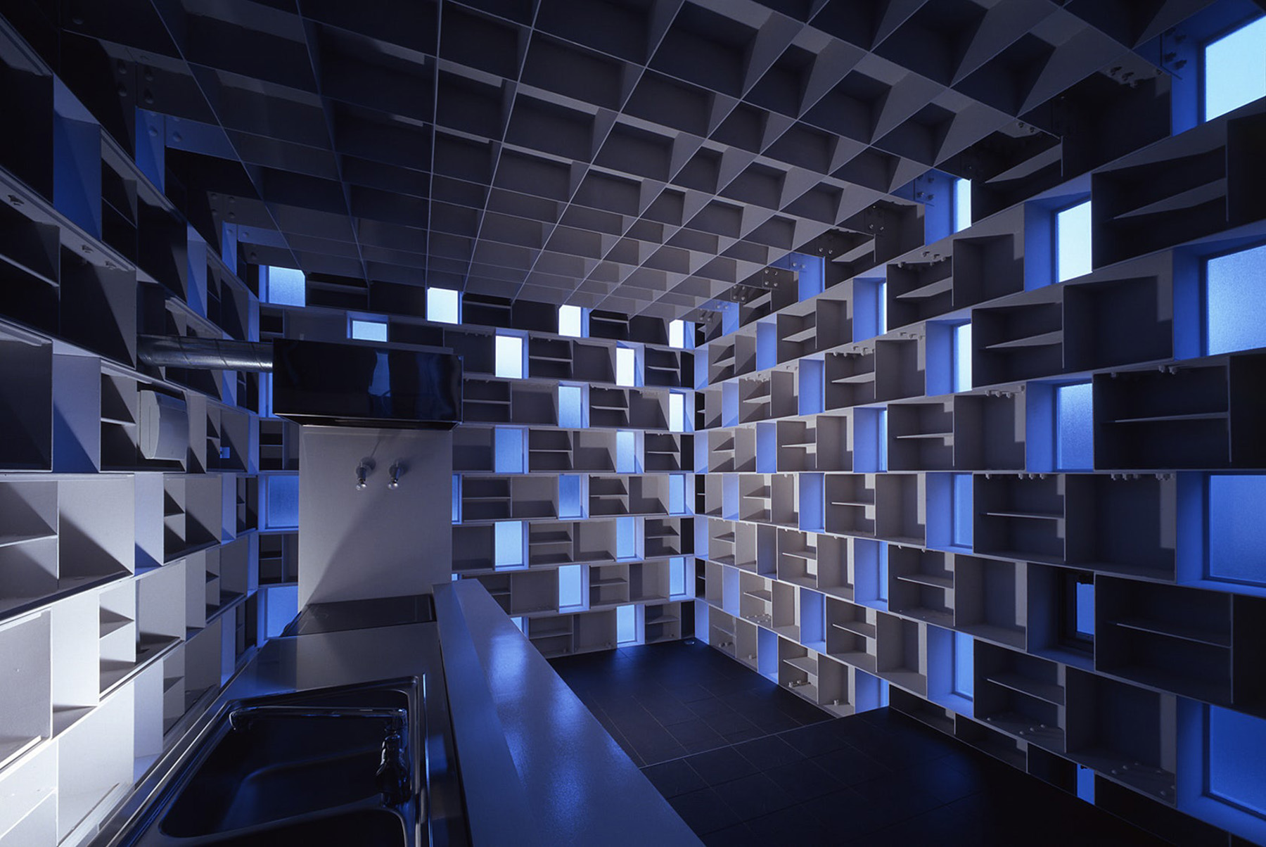 A House Made Of Stacked Steel Boxes - IGNANT