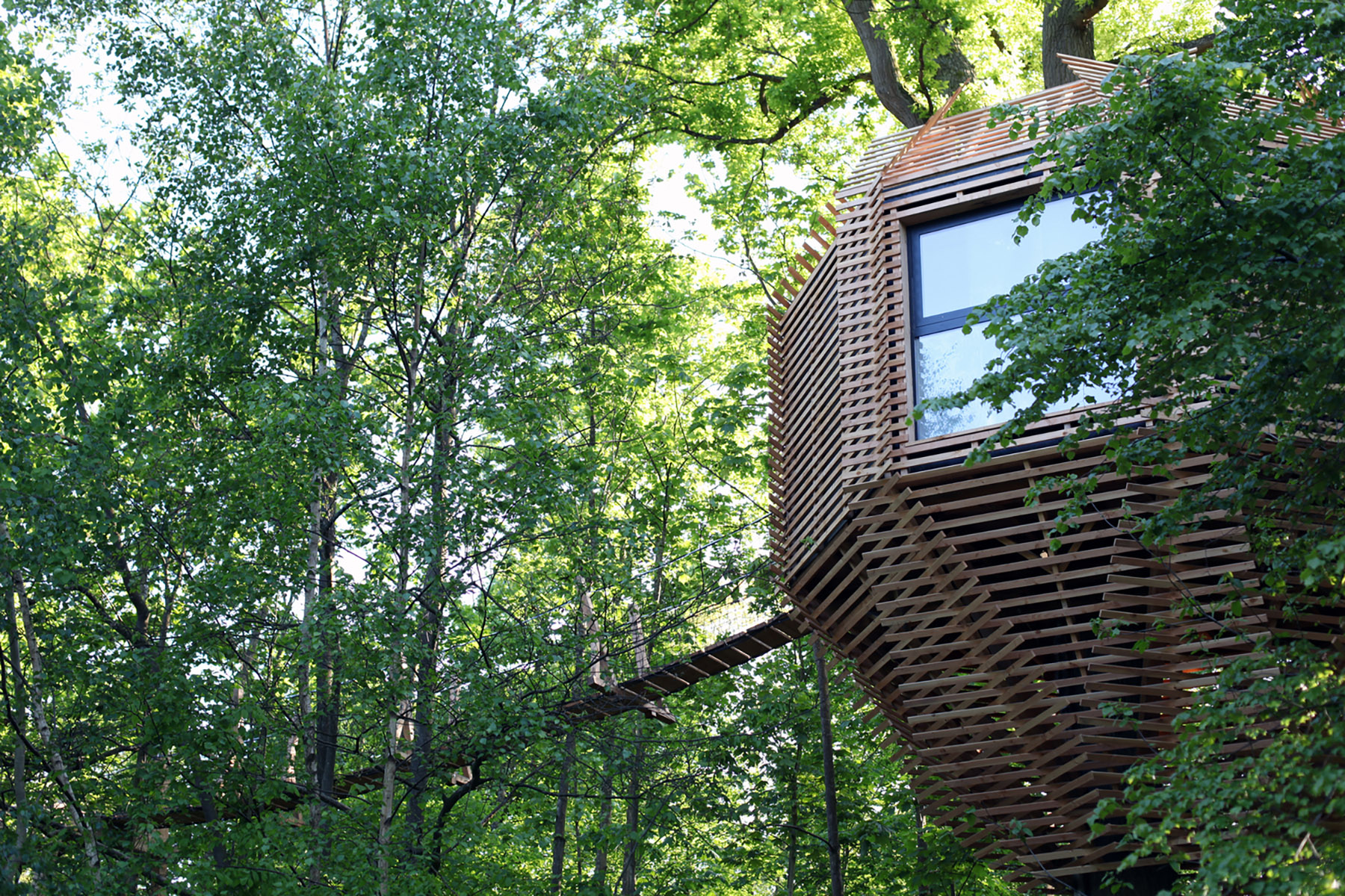 A Tree House In The Forest By Chateau De Raray - IGNANT