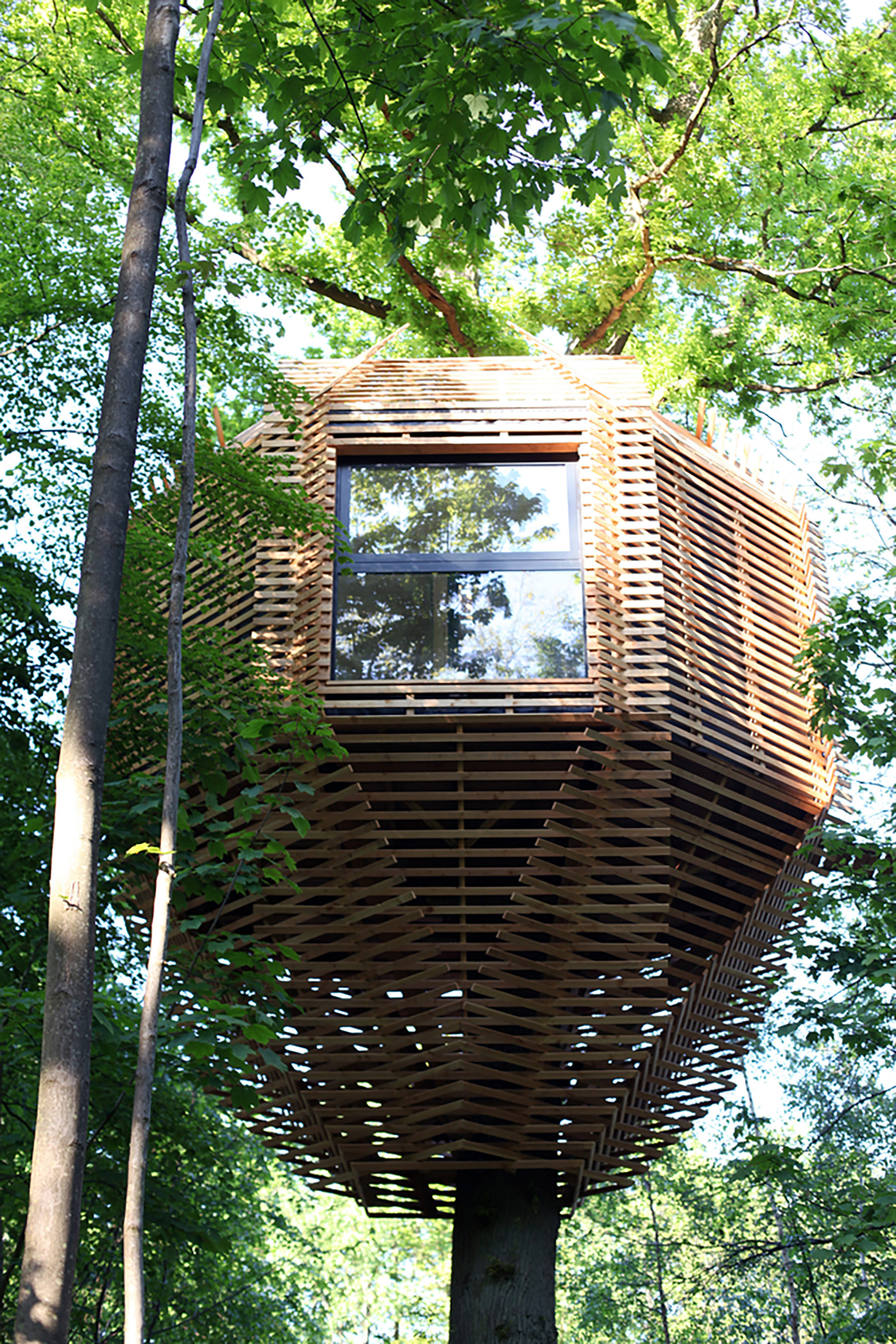 A Tree House In The Forest By Chateau De Raray - IGNANT