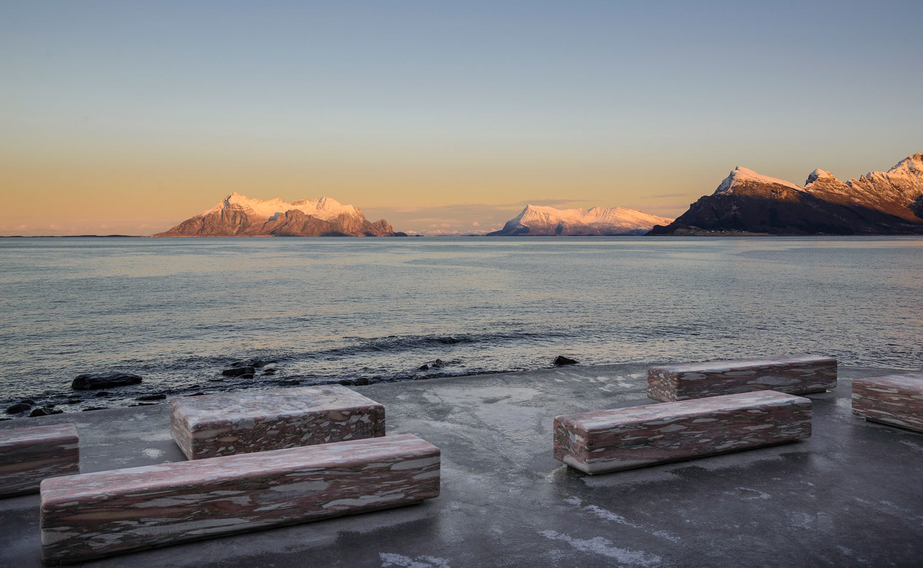 HZA Designs A Rest Stop Overlooking The Norwegian Sea - IGNANT