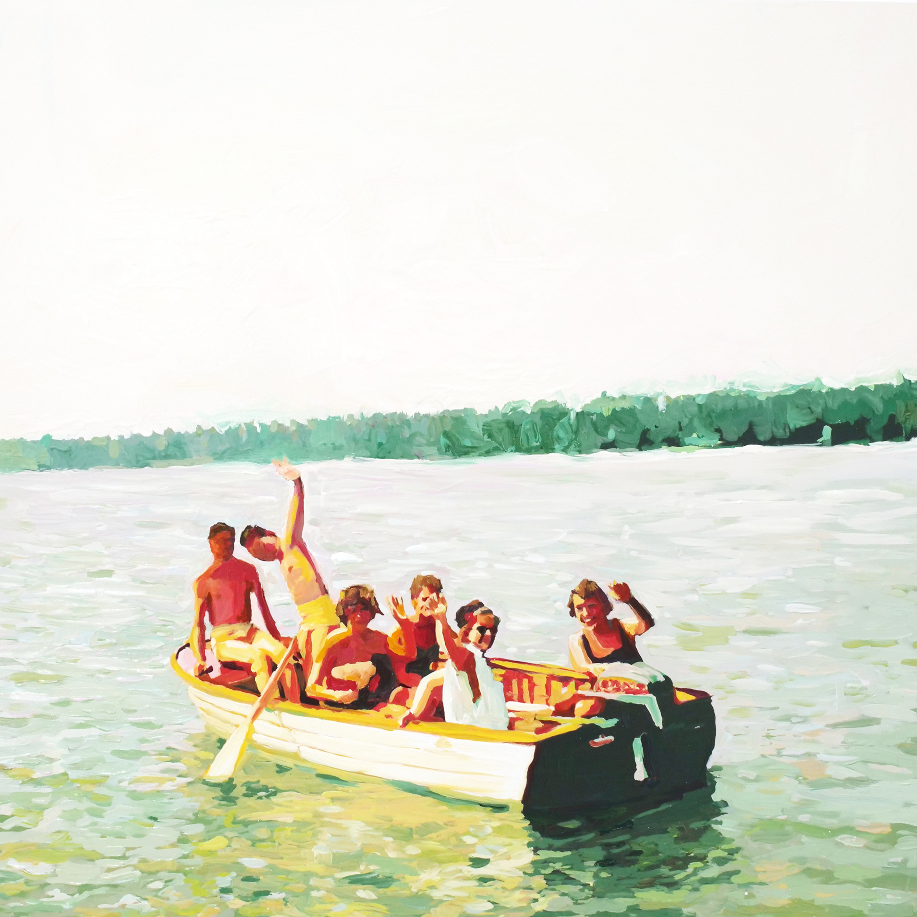 Nostalgia Reigns In The Paintings Of Lisa Golightly - IGNANT