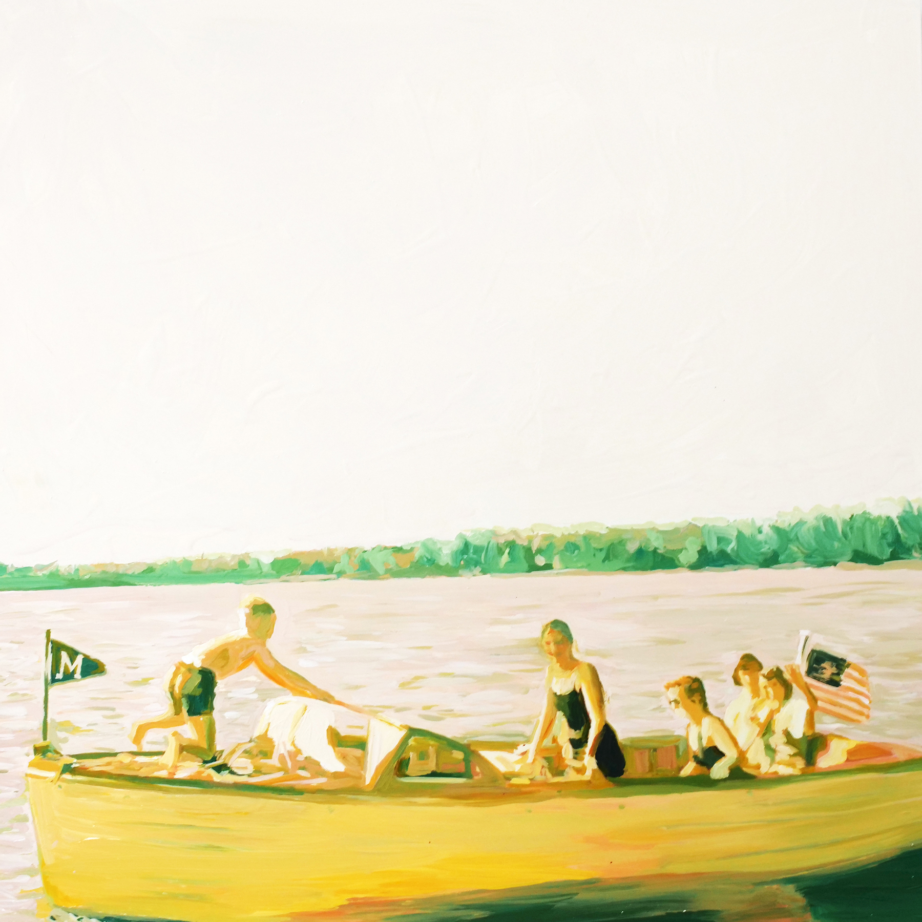 Nostalgia Reigns In The Paintings Of Lisa Golightly - IGNANT